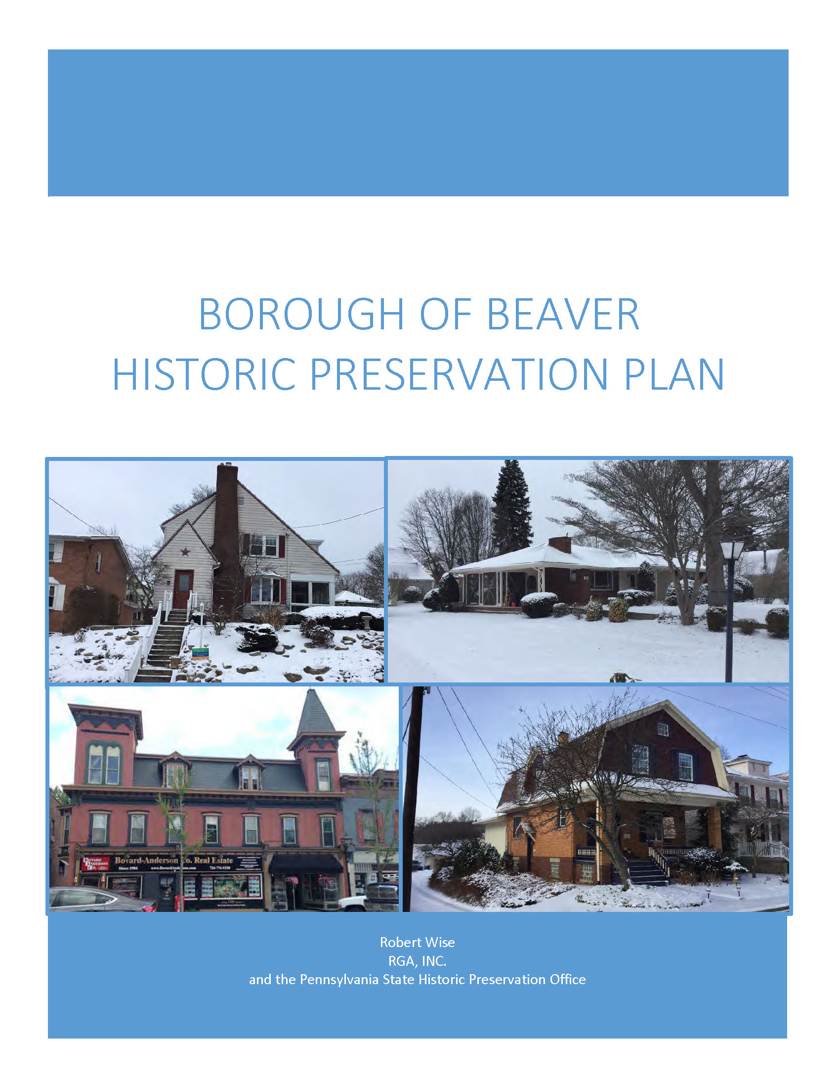 Preservation Planning in Beaver Borough - Pennsylvania Historic ...