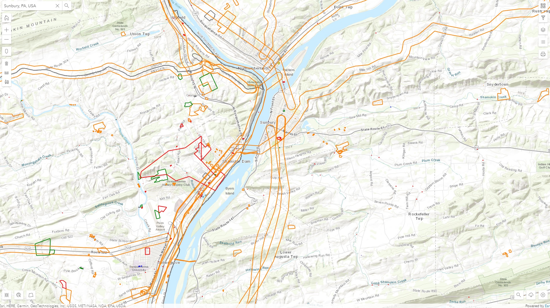 Paths in PA-SHARE - Pennsylvania Historic Preservation