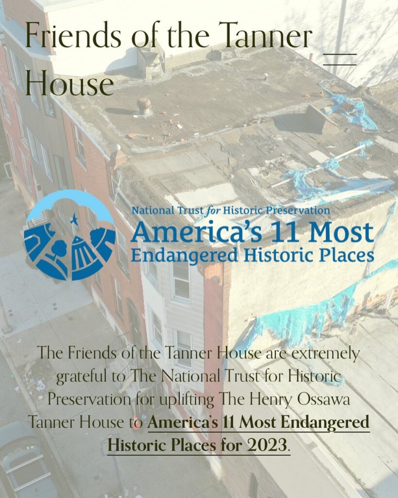 Preserving the Henry Ossawa Tanner House - Pennsylvania Historic ...