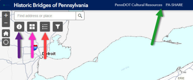 PennDOT’s New Historic Bridges of Pennsylvania GIS Map - Pennsylvania ...